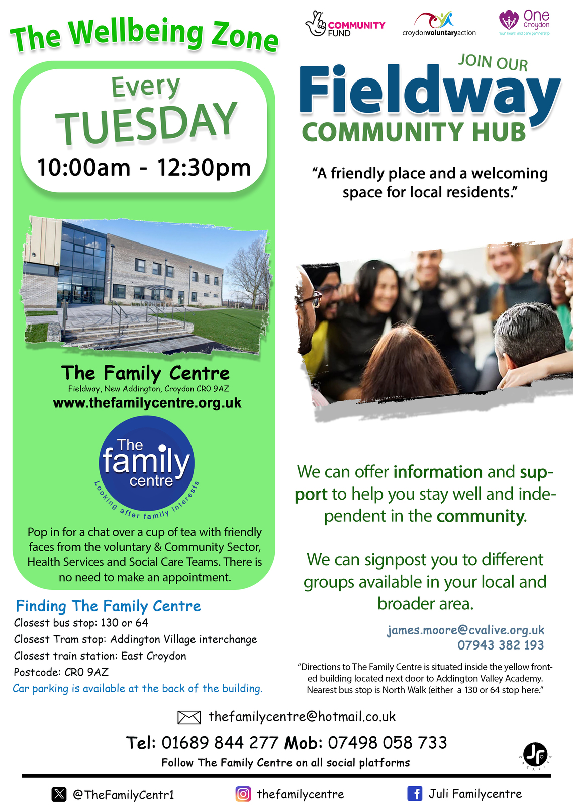 What does Croydon Voluntary Action do? - Croydon Voluntary Action