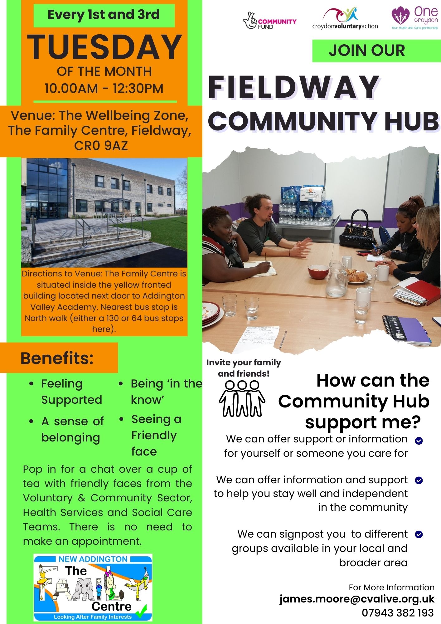 One Croydon Community Hubs - Croydon Voluntary Action